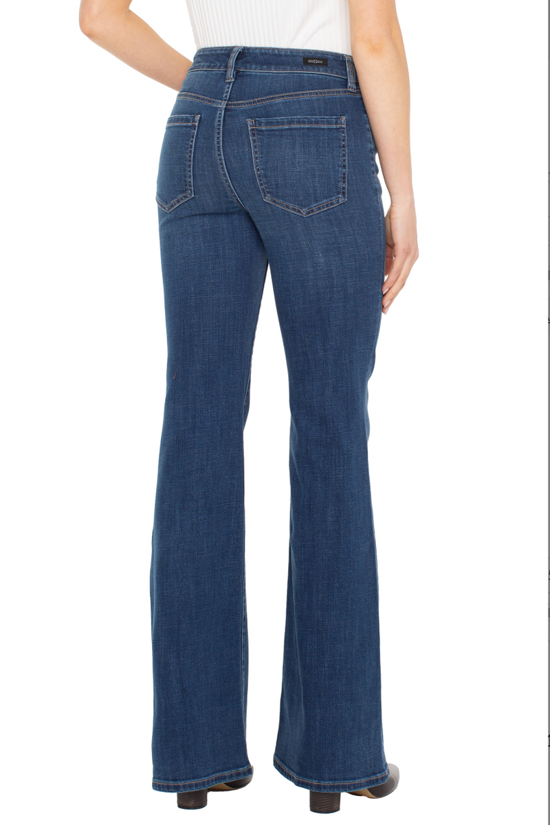 Liverpool Hannah Flare Jean - Squire Shore LM4390FWA – Style Niche Boutique